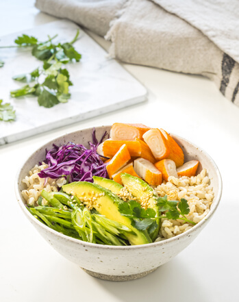 Surimi Poke Bowl | Conga Foods