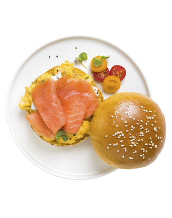 Smoked Salmon With Scrambled Eggs | Conga Foods
