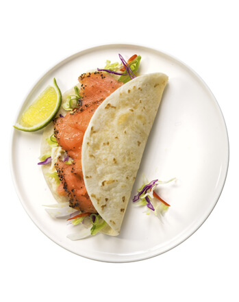 Smoked Salmon And Coleslaw Wrap | Conga Foods